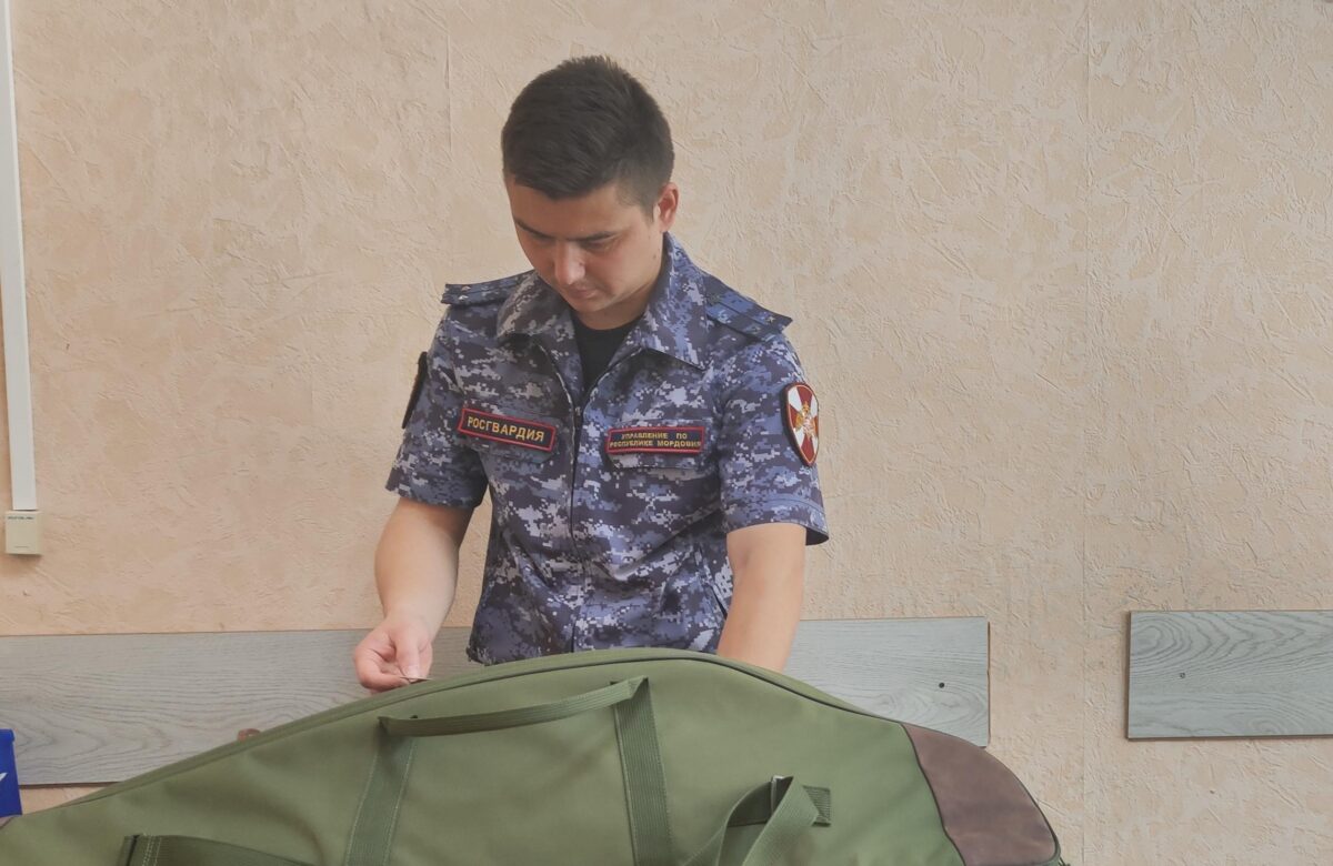 Мордовские росгвардейцы подвели итоги оружейных рейдов